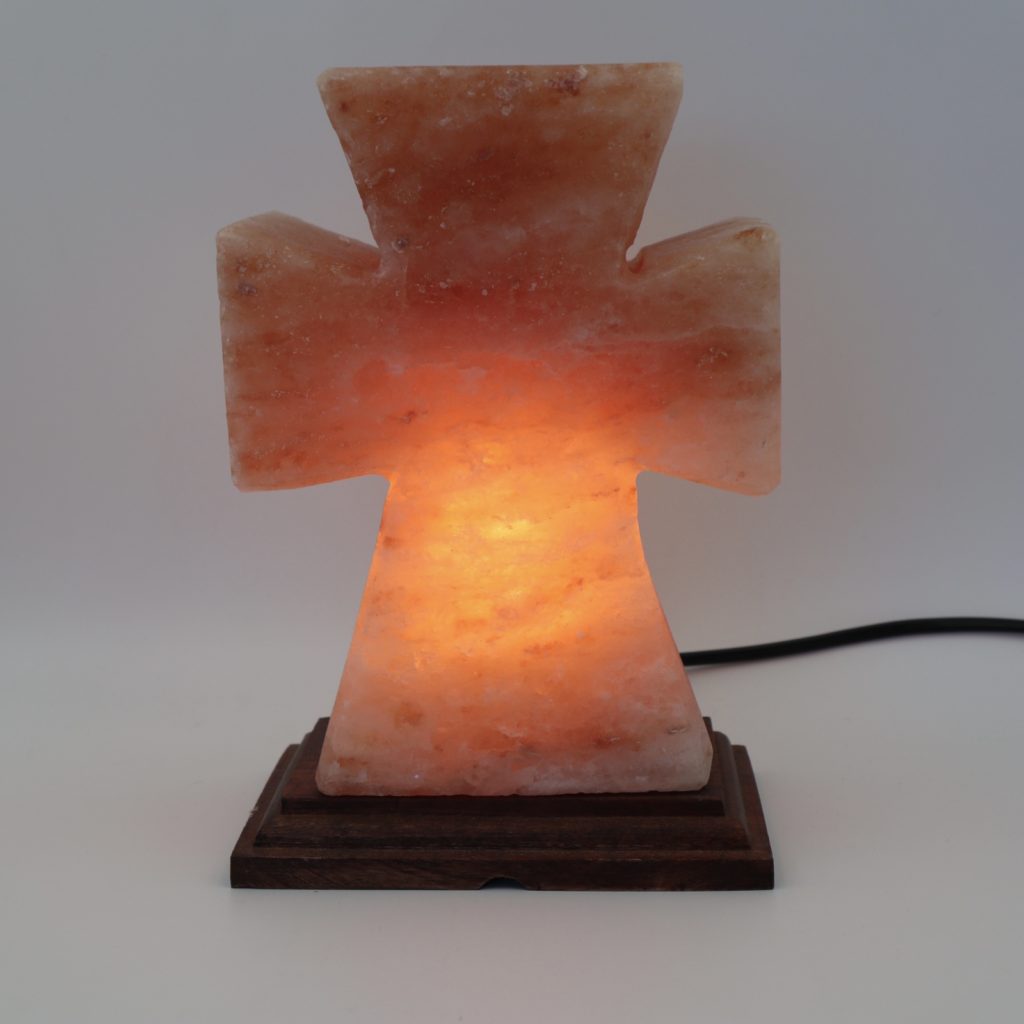 Cross Salt Lamp | Earth Saltz