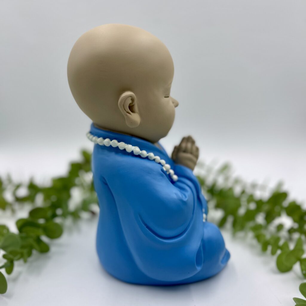 Blue Praying Monk 23cm | Earth Saltz