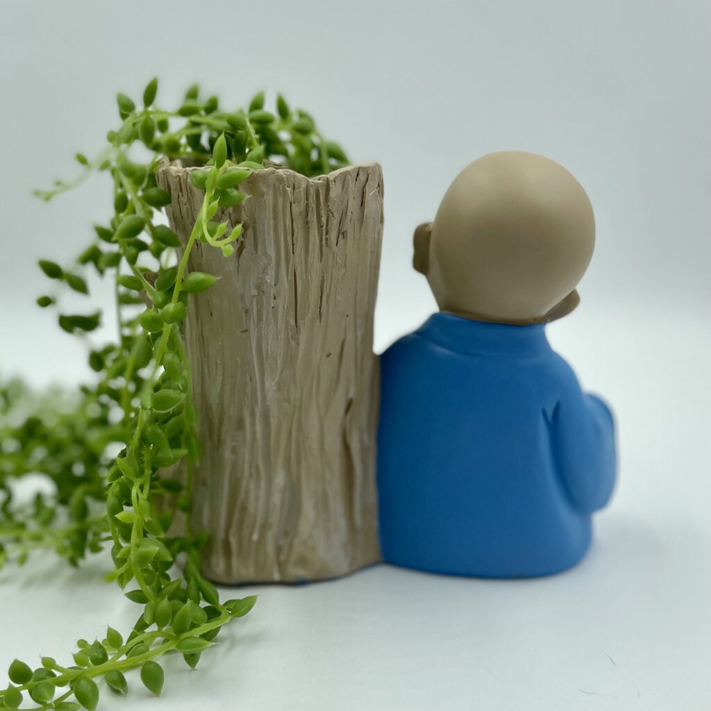 Blue Resting Monk 15cm | Earth Saltz